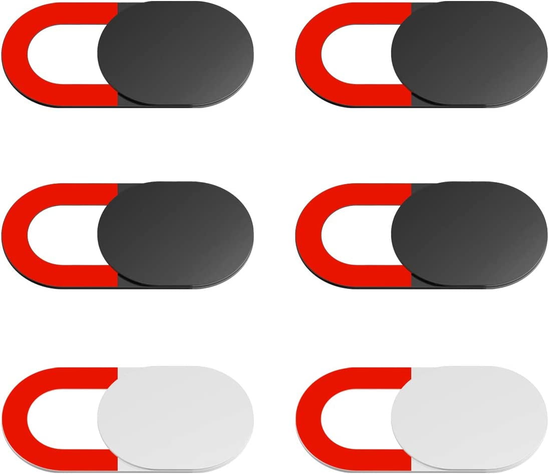 Webcam Cover Slide 6 Pack, Laptop Camera Cover Slide Ultra Thin with ...