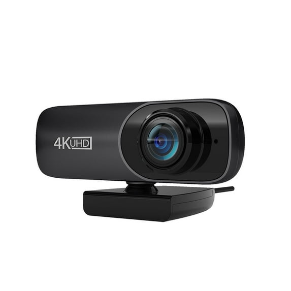 Webcam Full High Definition 4K Web Camera Wide View for w/ Built-in Mic ...