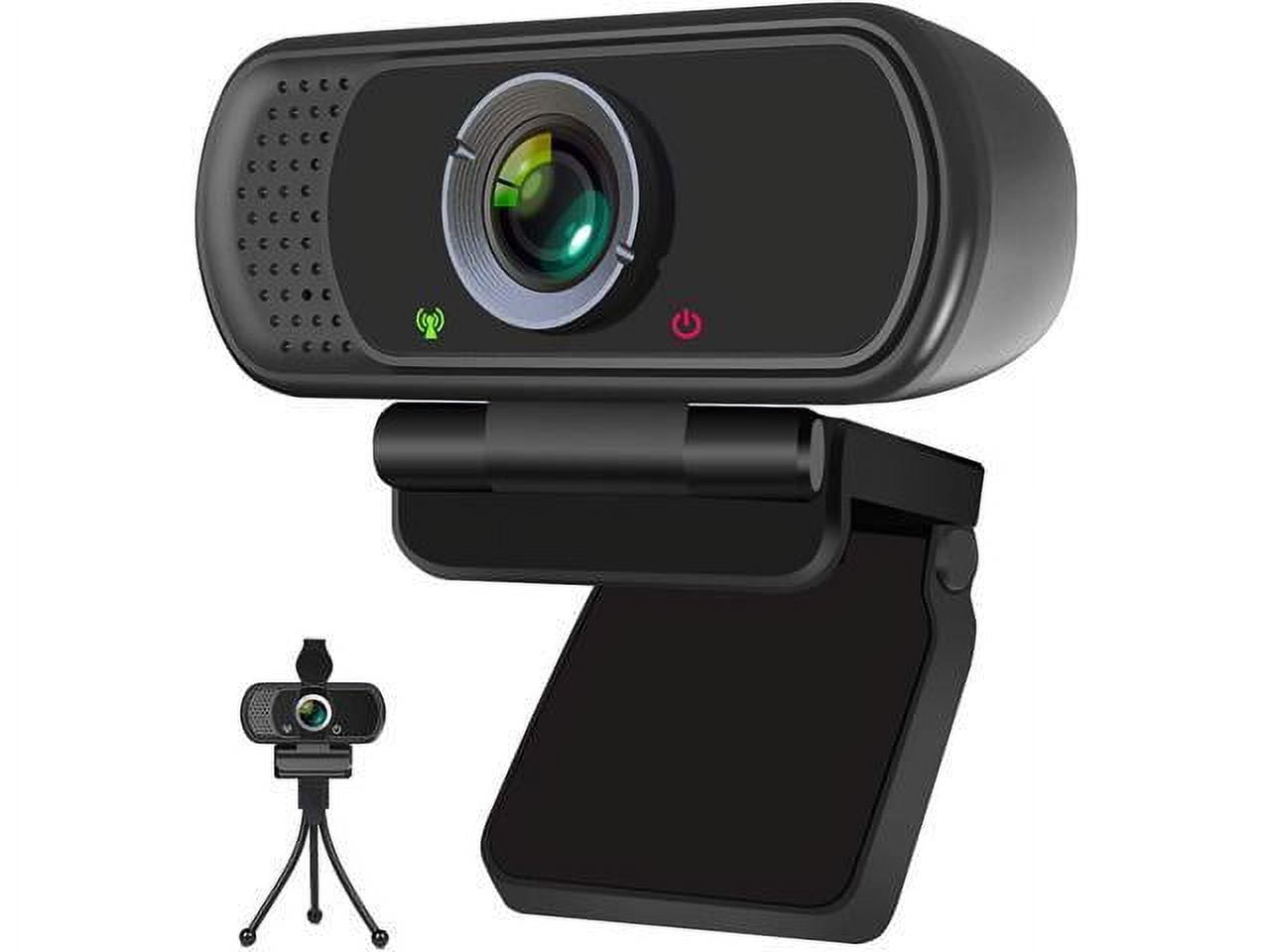 Webcam, HD Webcam 1080P with Privacy Shutter and Tripod Stand, Pro ...