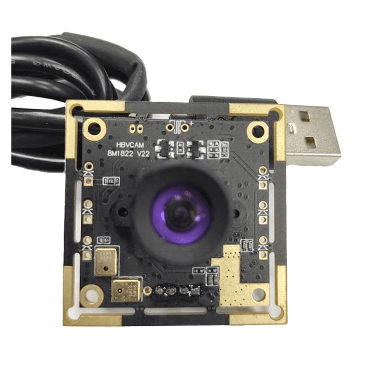 Webcam IMX179 30fps 2M Cable 3mm Lens No Distortion,USB Camera Module ...