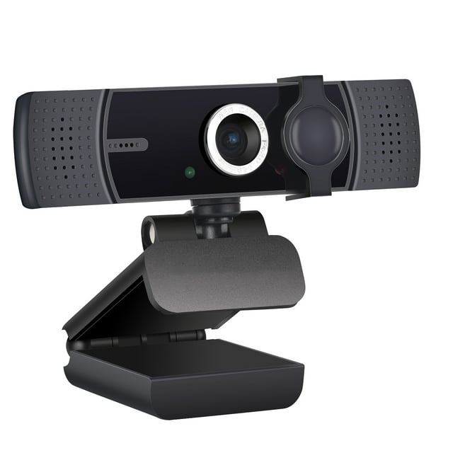 1080P FHD Webcam with Microphone, Privacy Cover, USB Plug & Play for PC ...