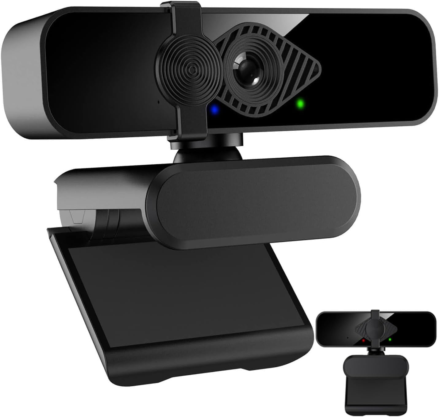 Webcam for PC, HD 2K 1080P/30fps USB Webcam with Microphone, Clear ...