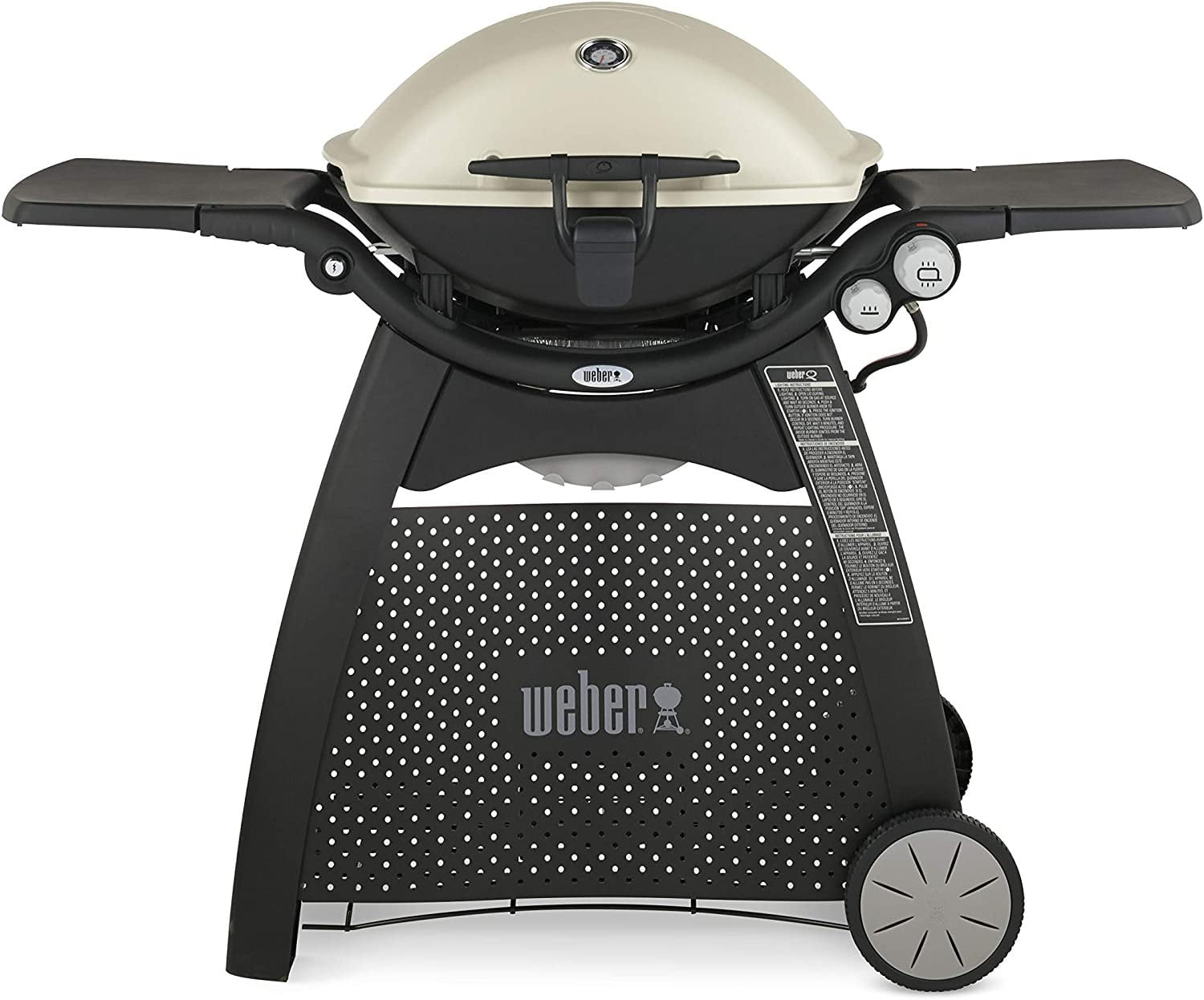 Weber 57060001 Q3200 Liquid Propane Grill,White - Walmart.com