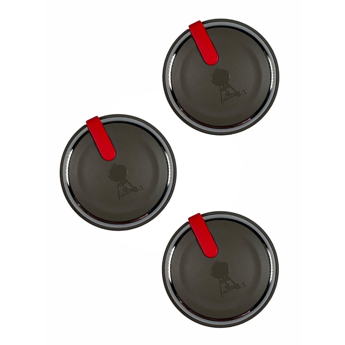 Weber 66047 Grill Control Knob Kit with 3 Knobs for Genesis II Genuine ...