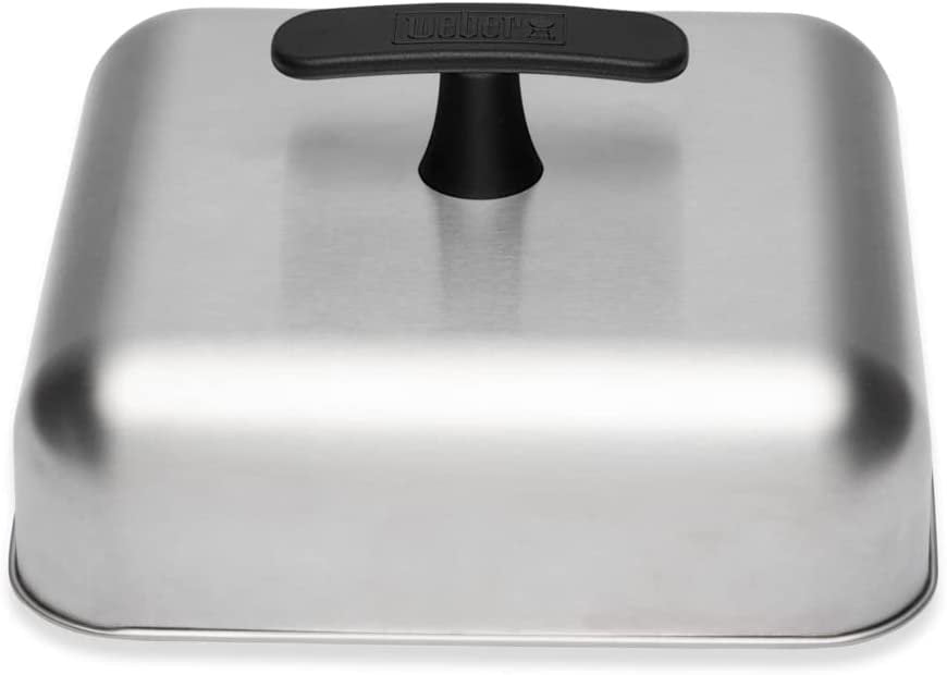 Weber 6783 Silver Griddle Basting Dome with Accessories - Walmart.com