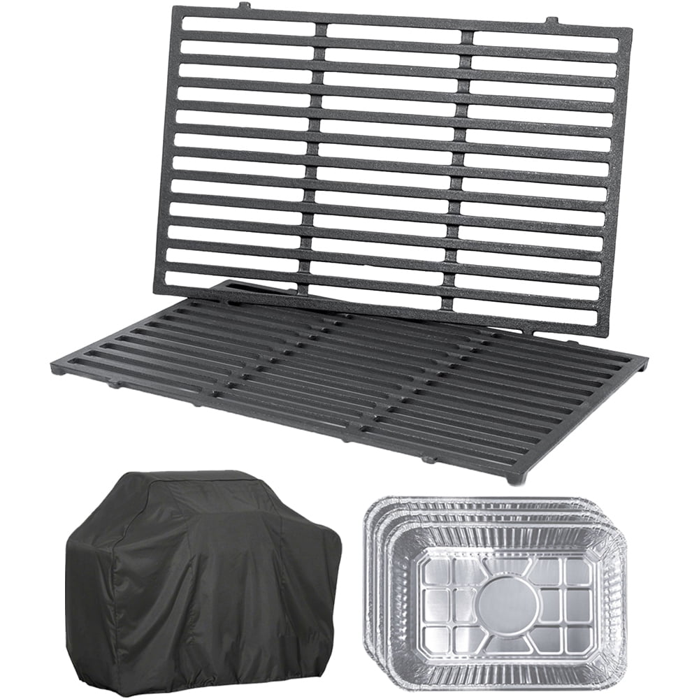 Weber 7524 Cast Iron Cooking Grates for Weber Genesis 300 Series Grills ...