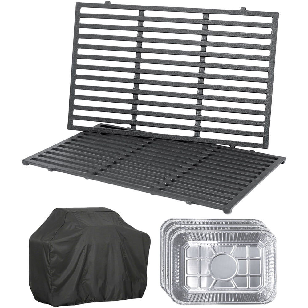 Weber 7524 Cast Iron Cooking Grates for Weber Genesis 300 Series Grills ...