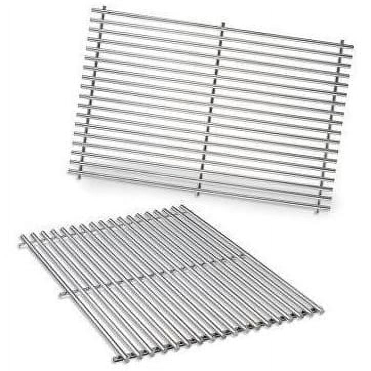 Weber 7528 Stainless Steel Cooking Grates For Genesis E & S 300 Series ...