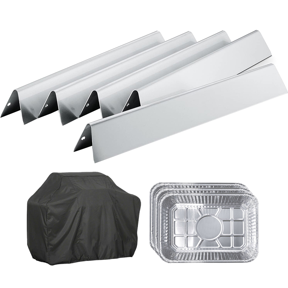 Weber 7620 Flavorizer Bar Set for Weber 300 Series Grills Stainless ...