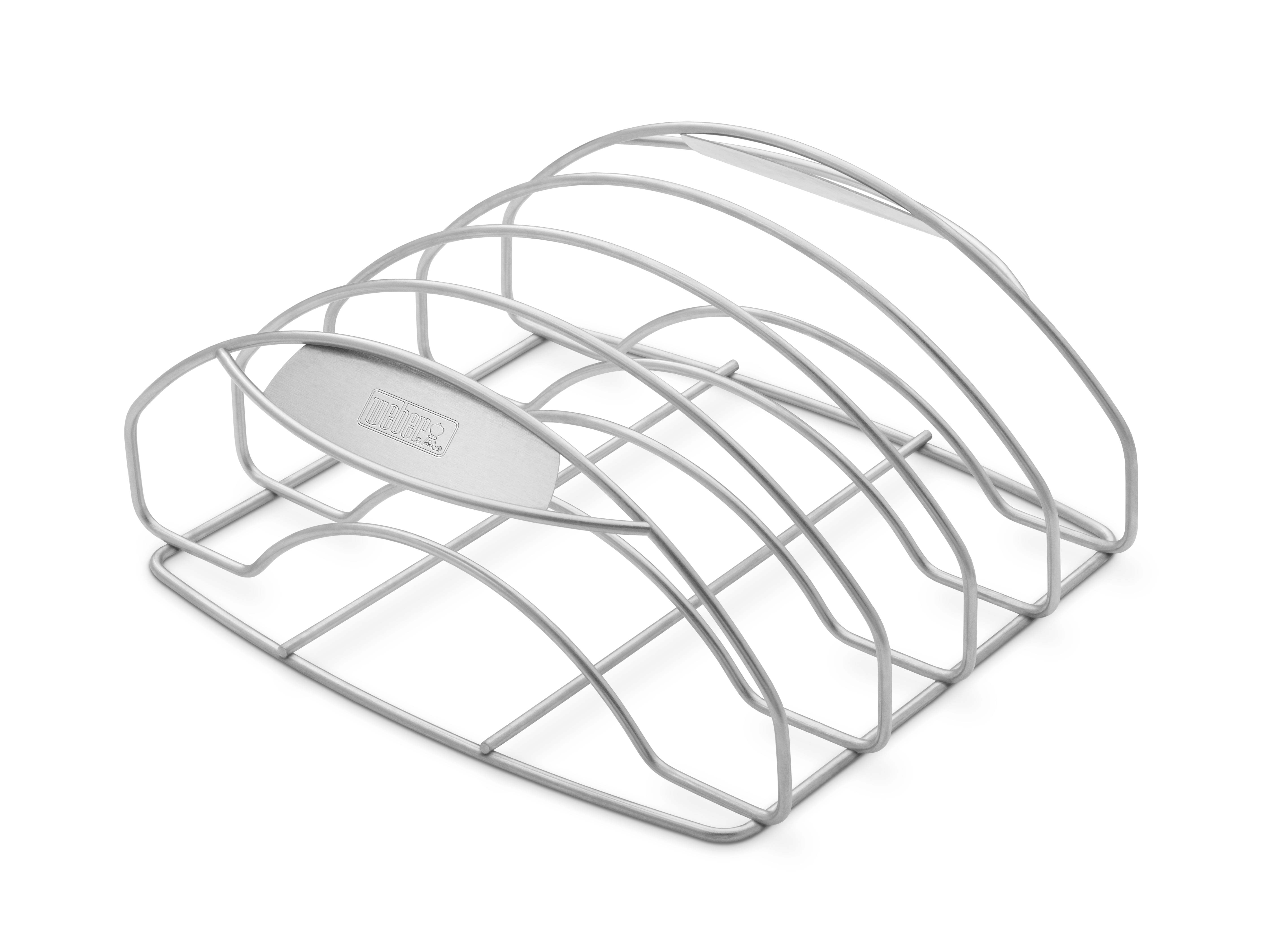 Weber 7648 Stainless Steel Rib Rack - Walmart.com
