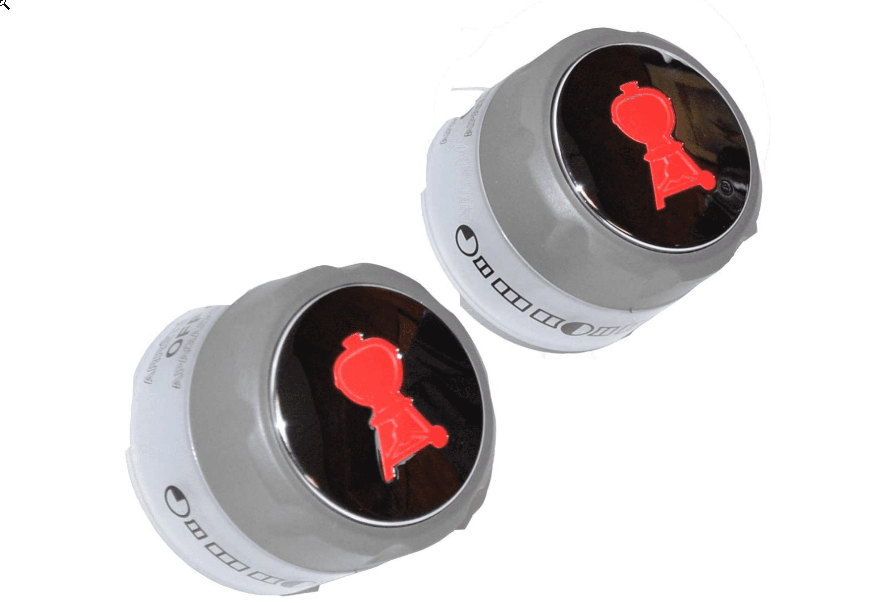 Weber 91538 2 Pack of Lighted Control Knobs for Some Summit Grills ...