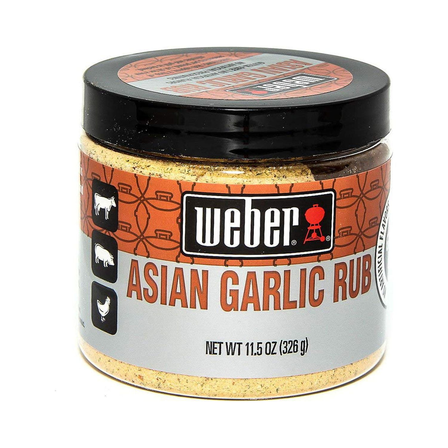 Weber Asian Garlic Rub GP27 (11.5 Ounce) - Walmart.com