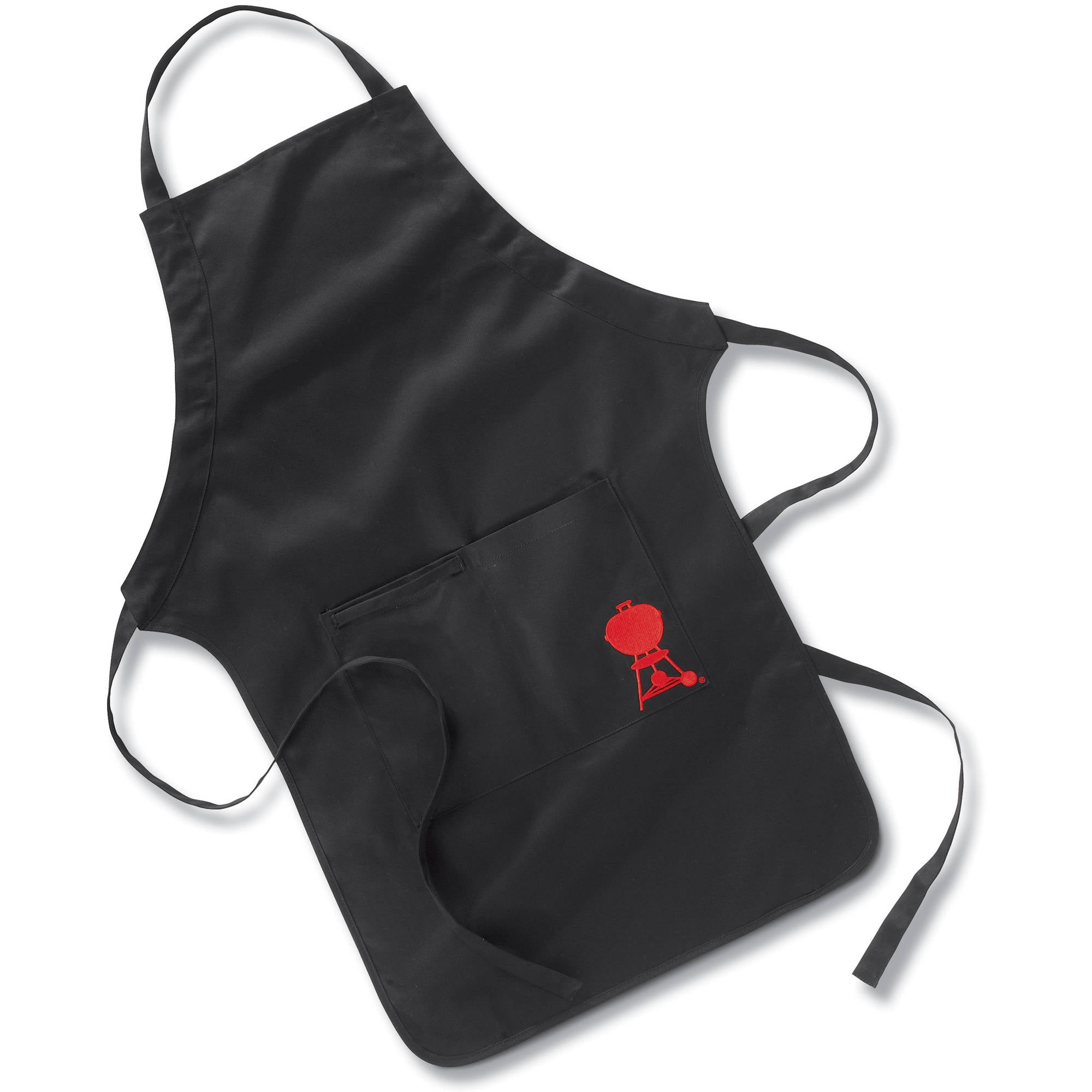 Weber Black Grilling Apron with Red Kettle Design - Walmart.com
