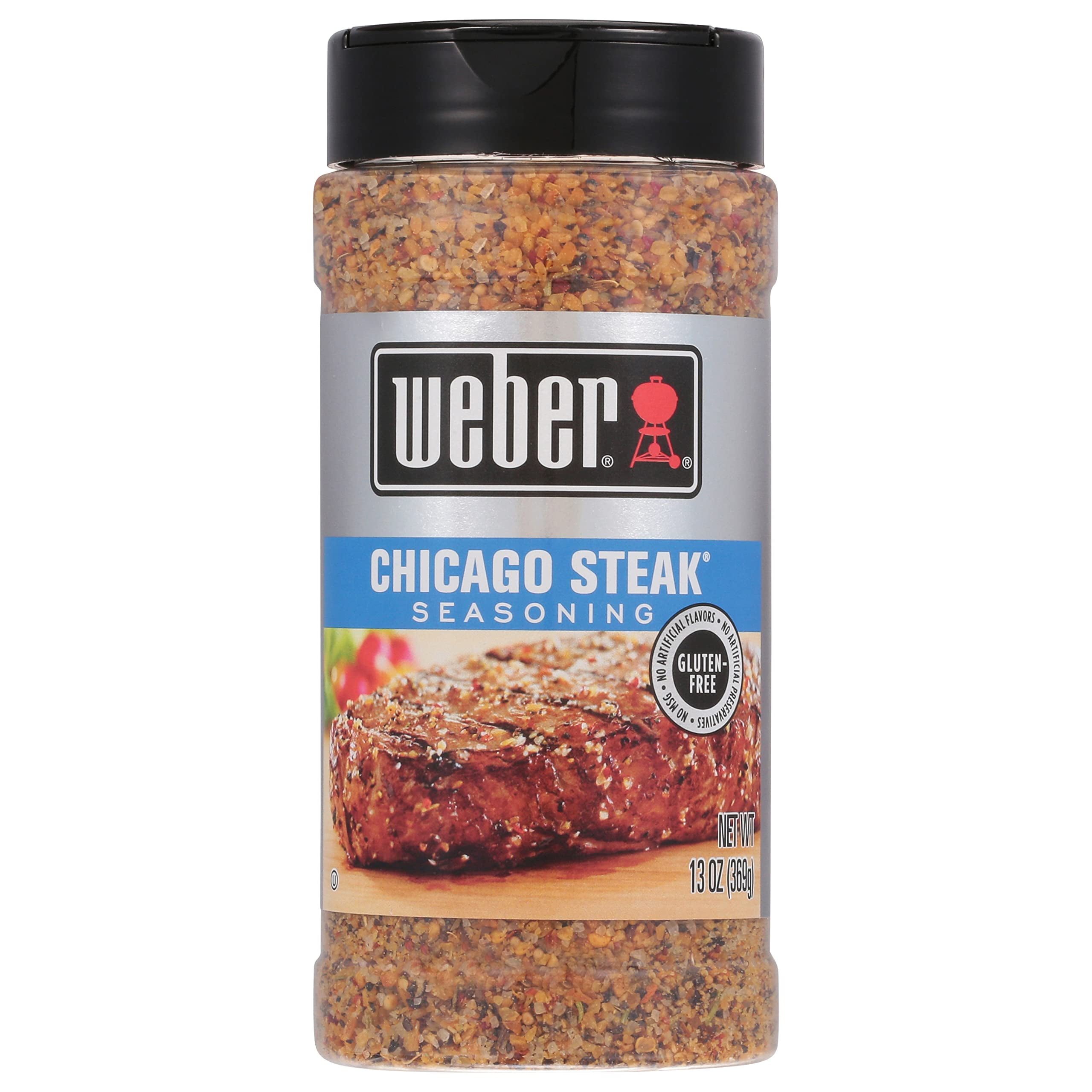 Weber Chicago Steak Seasoning, 13 Ounce Shaker - Walmart.com