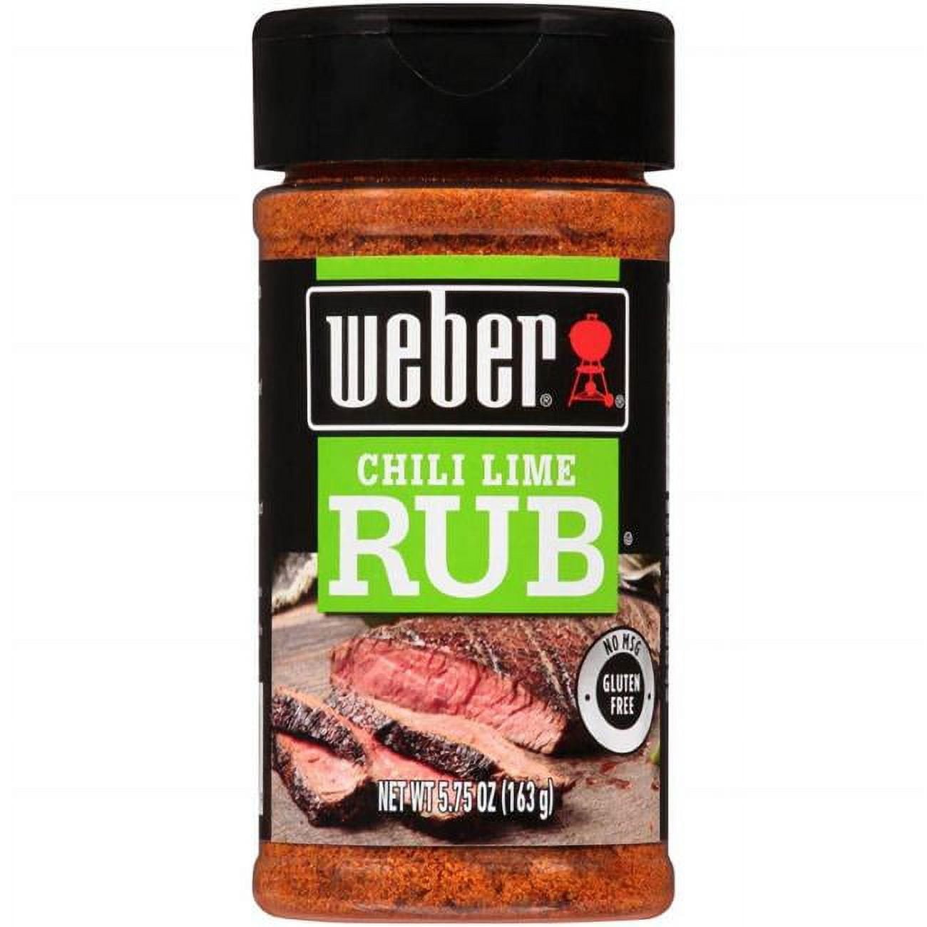 Weber Smoky Seasoning, Chili Lime Rub, 5.75 oz - Walmart.com