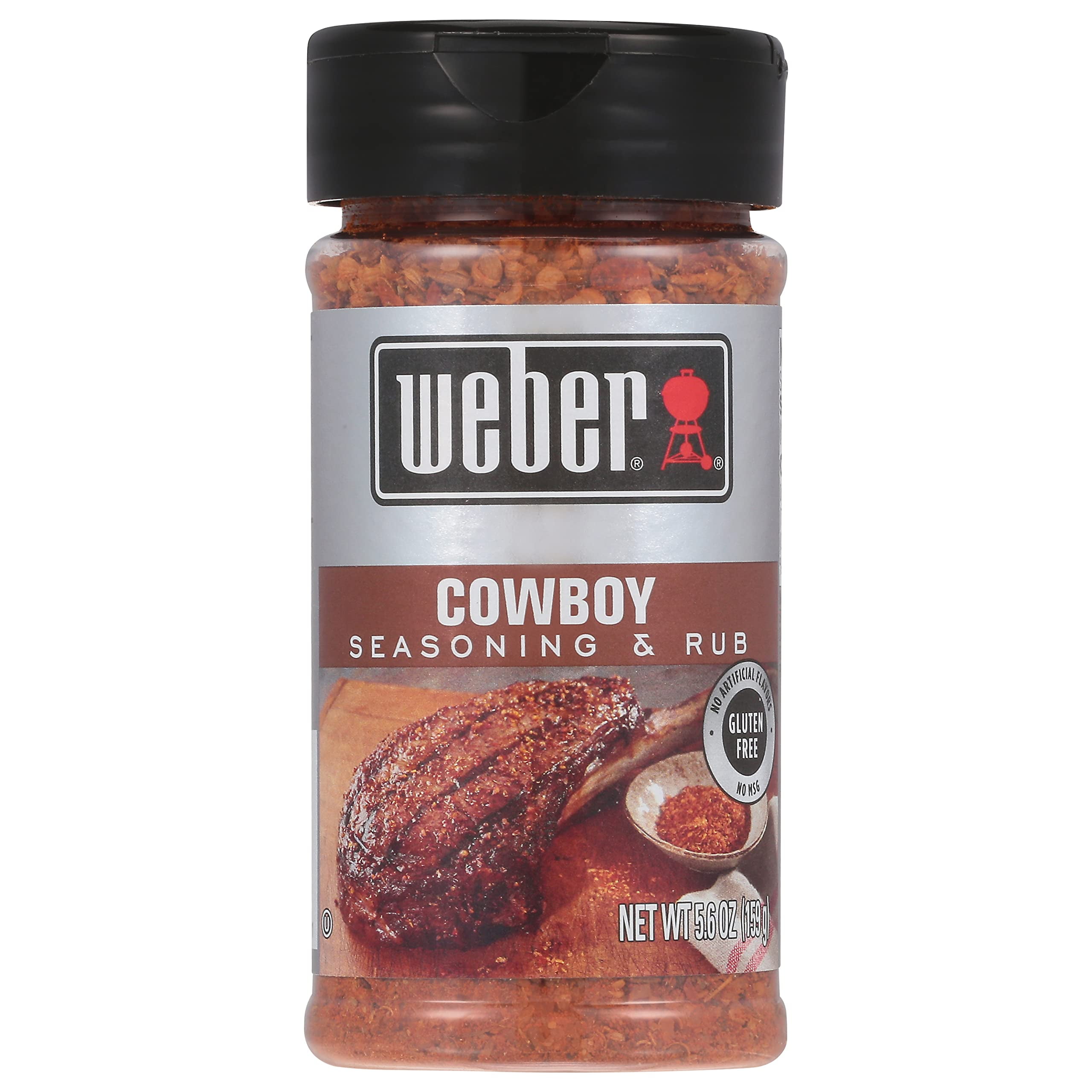 Weber Cowboy Seasoning, 5.6 Ounce Shaker - Walmart.com