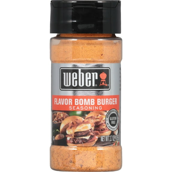 Weber Flavor Bomb Burger BCF26 Seasoning, 3.7 oz - Walmart.com