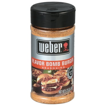 Weber Steak 'N Chop Seasoning for Beef and Pork, Premium Spices Blend, Gluten Free, 6 oz ...