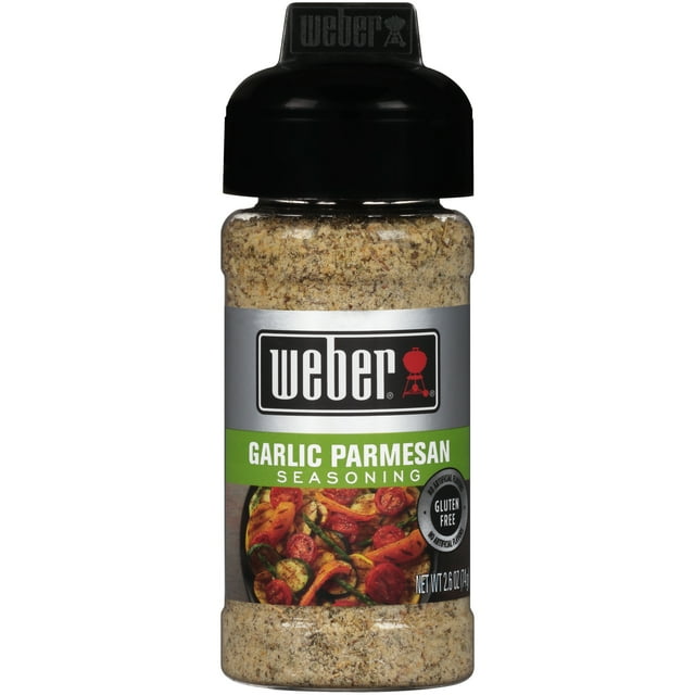 Weber® Garlic Parmesan Seasoning 2.6 oz. Shaker - Walmart.com