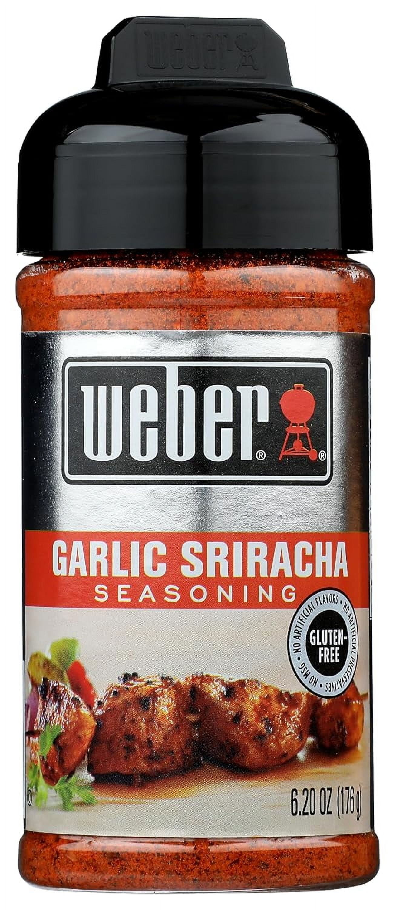Weber Garlic Sriracha Seasoning, 6.2 Ounce Shaker - Walmart.com