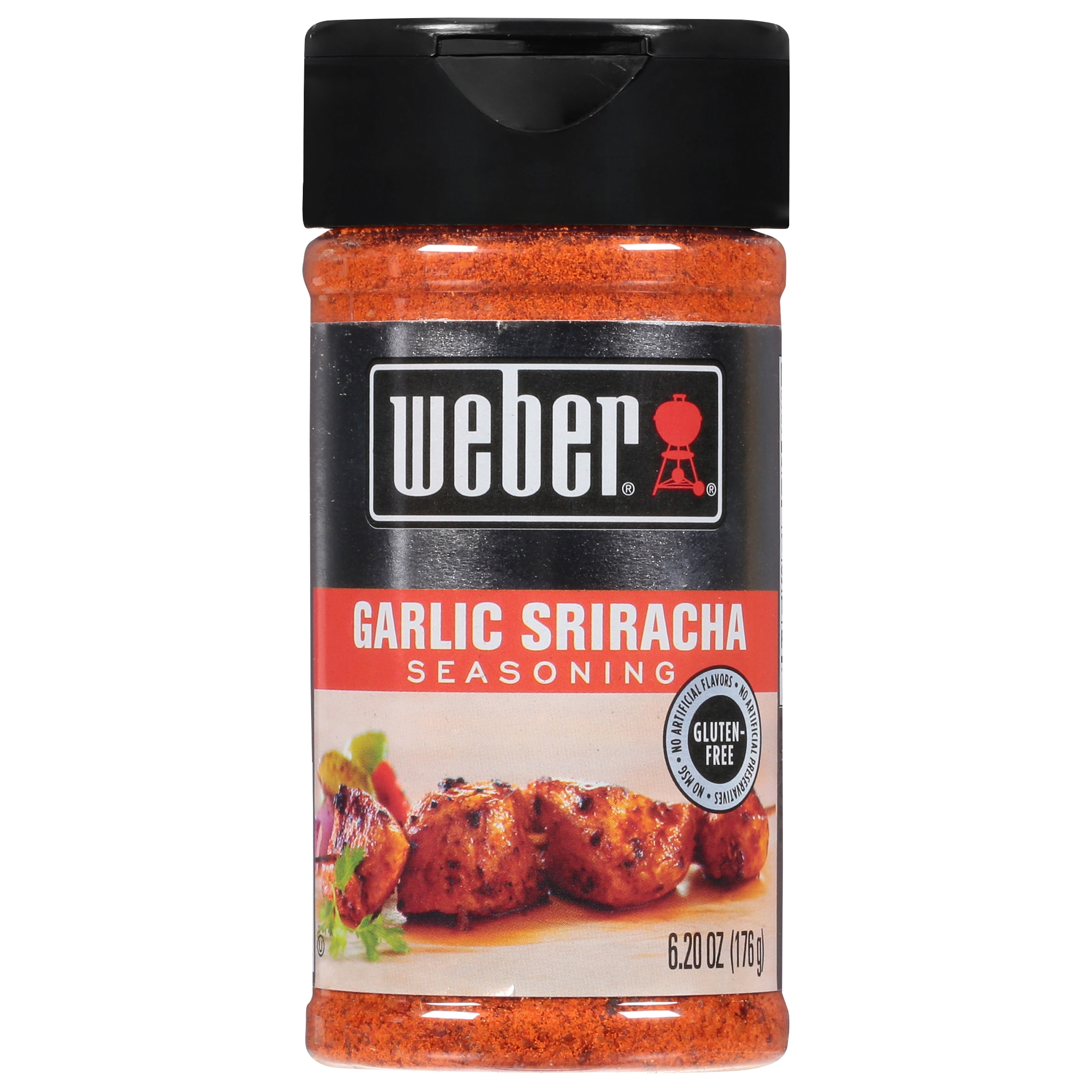 Weber® Hot Garlic Sriracha Rub Seasoning, 6.2 oz. Shaker with Pepper - Walmart.com