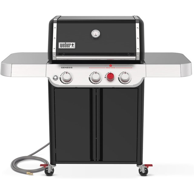 Weber Genesis E-325 3 Burner Natural Gas Grill Black - Walmart.com