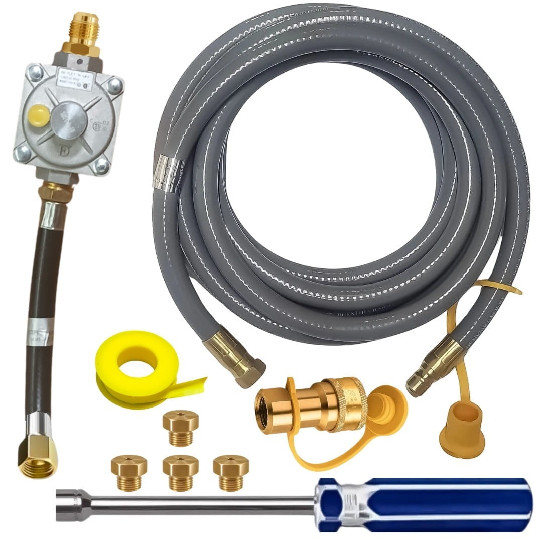 Weber Genesis II 325 Conversion Kit from LP to NG - Includes Predrilled ...