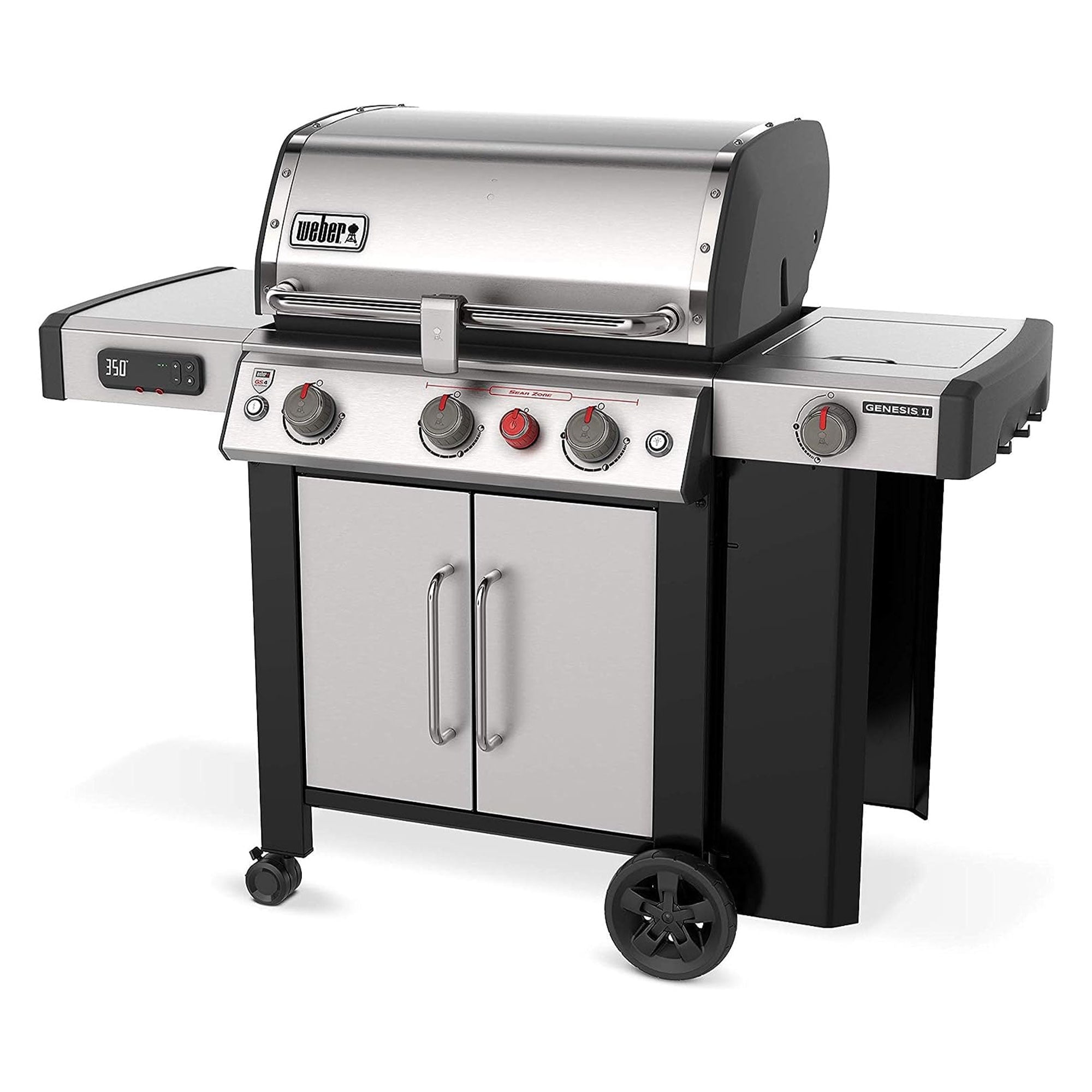 Weber Genesis II SX-335 3 Burner Stainless Steel Smart Grill with ...