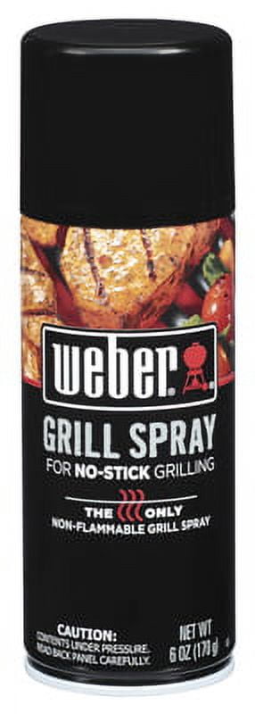 Weber Grill'N Spray Breakthrough Non-flammable Cooking Spray Safe To U ...