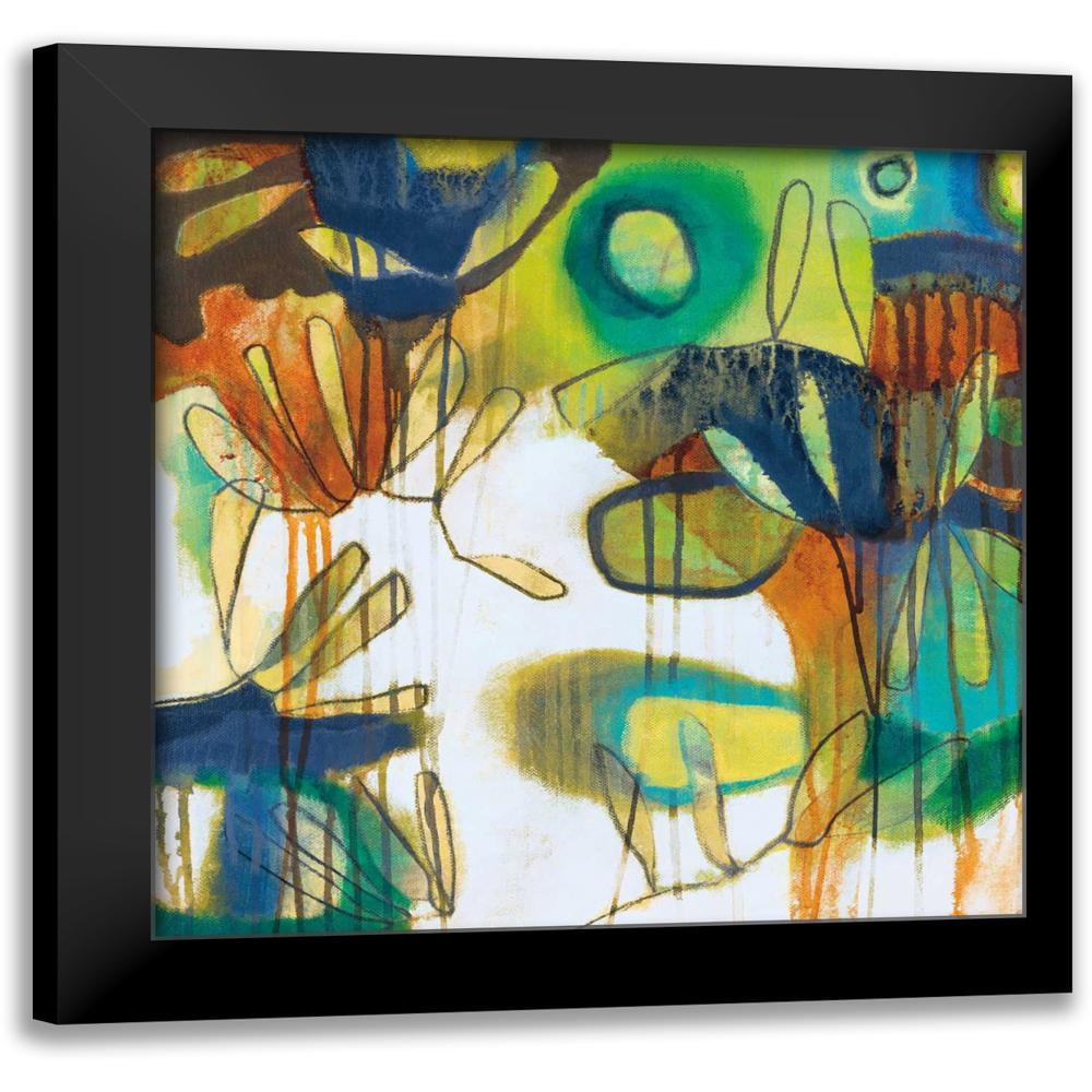 Weber, Jennifer 12x12 Black Modern Framed Museum Art Print Titled ...