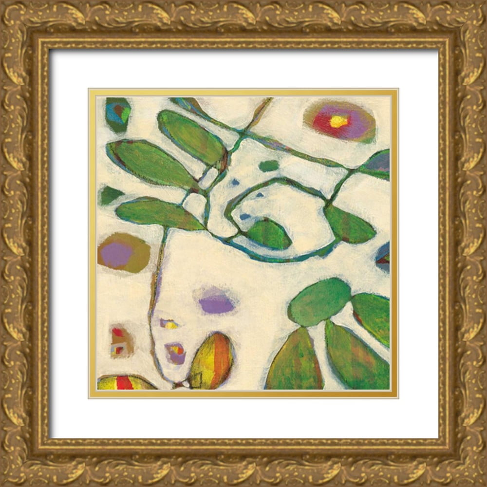 Weber, Jennifer 20x20 Gold Ornate Wood Framed with Double Matting ...