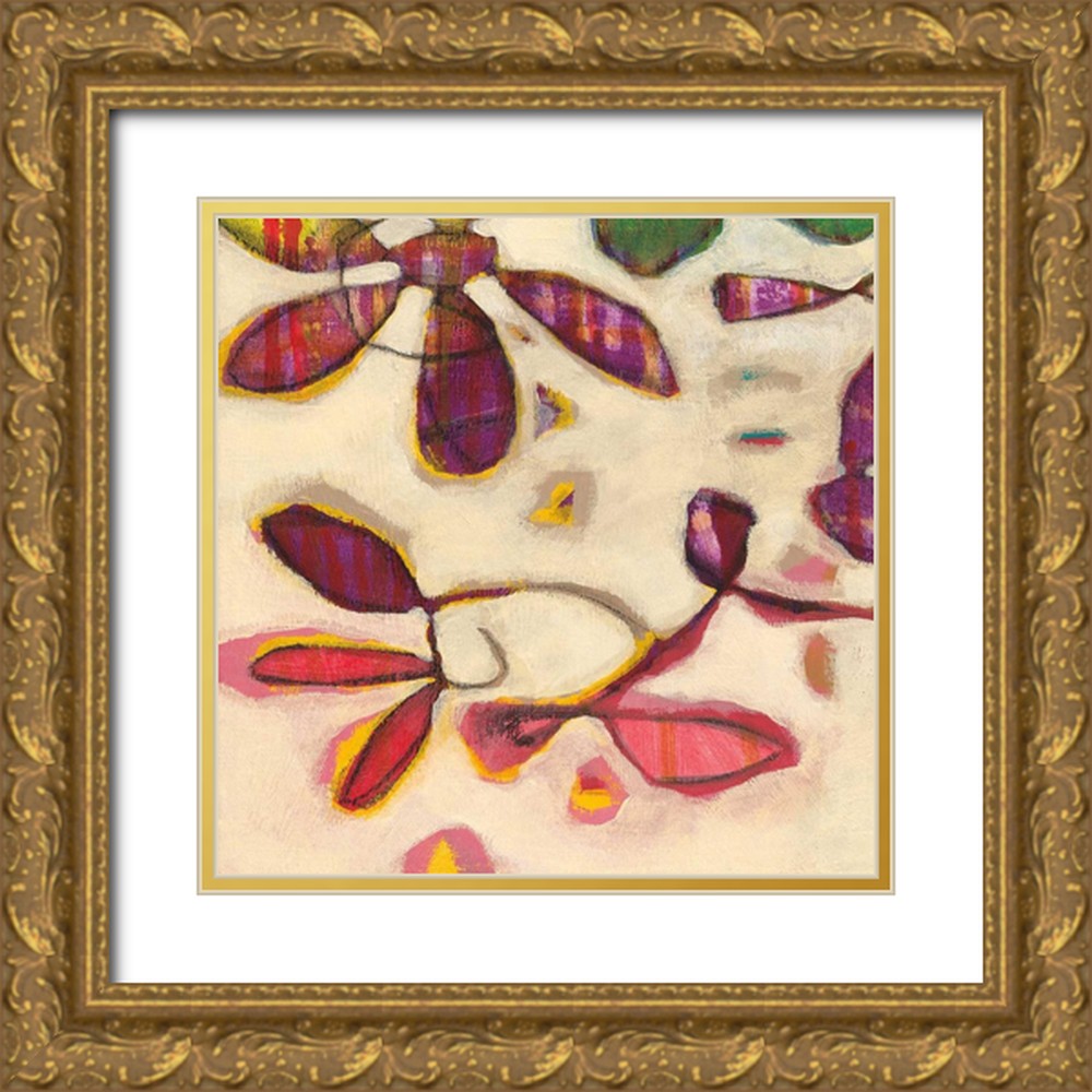 Weber, Jennifer 26x26 Gold Ornate Wood Framed with Double Matting ...