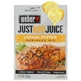 Weber Just Add Juice Lemon Pepper Marinade Mix, 1.12 oz, (Pack of 12 ...