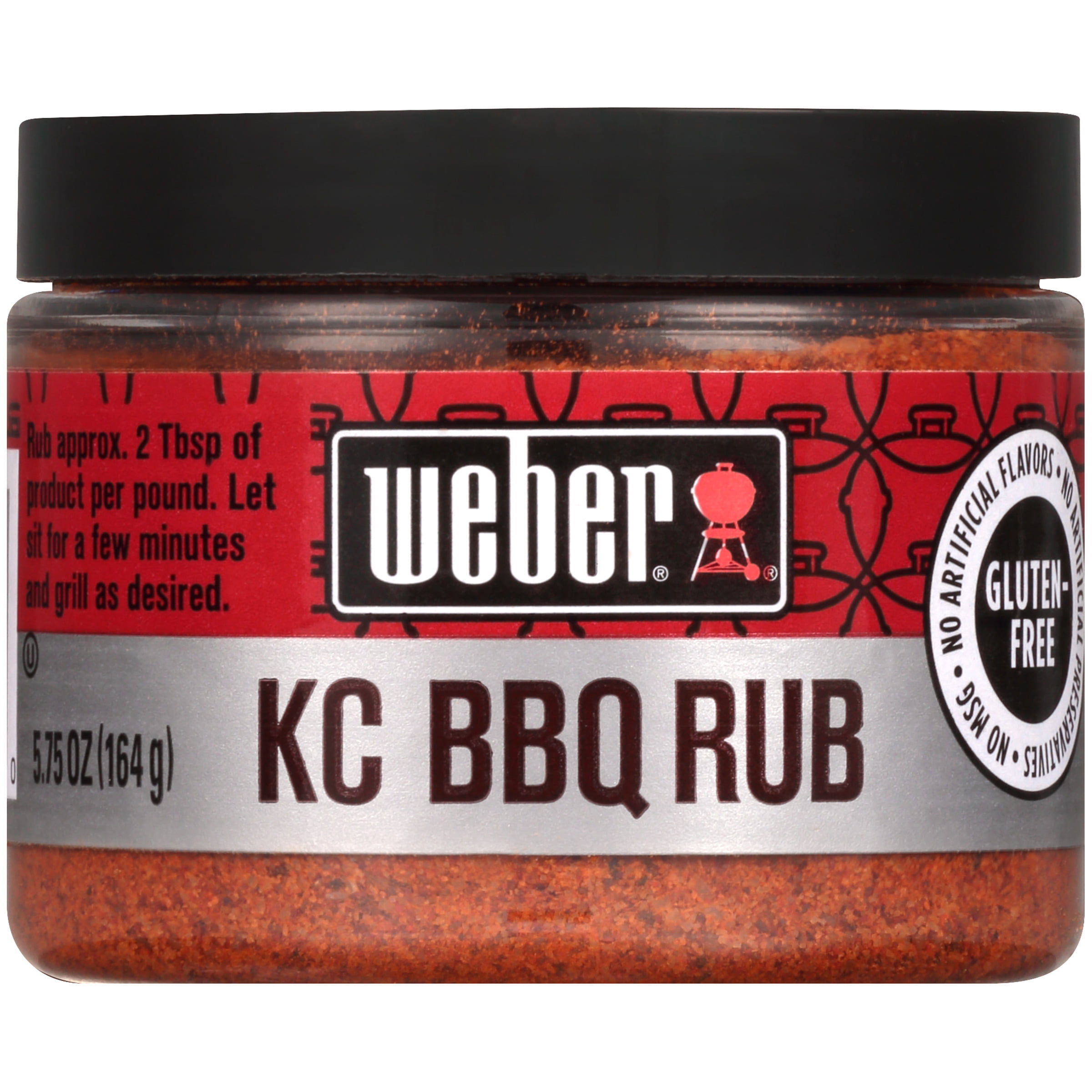 Weber® KC BBQ Rub 5.75 oz. Jar - Walmart.com