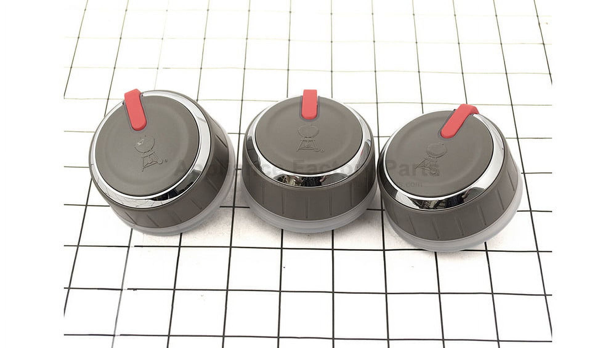 Weber KNOB KIT SET OF 3 C2 GEN 17 66753 - Walmart.com