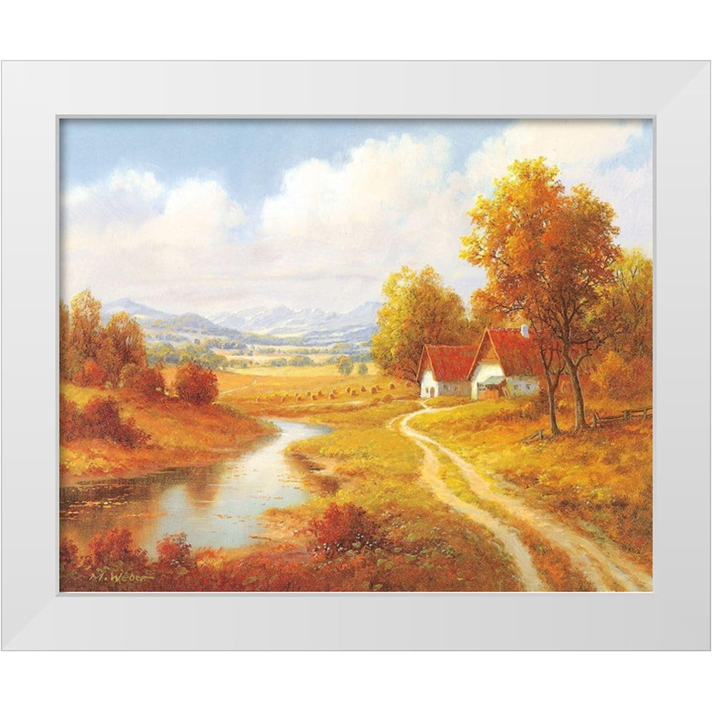 Weber, Max 18x15 White Modern Wood Framed Museum Art Print Titled ...