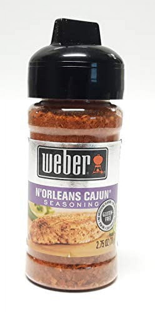 Weber N'Orleans Cajun Seasoning, 2.75 Ounce - Walmart.com