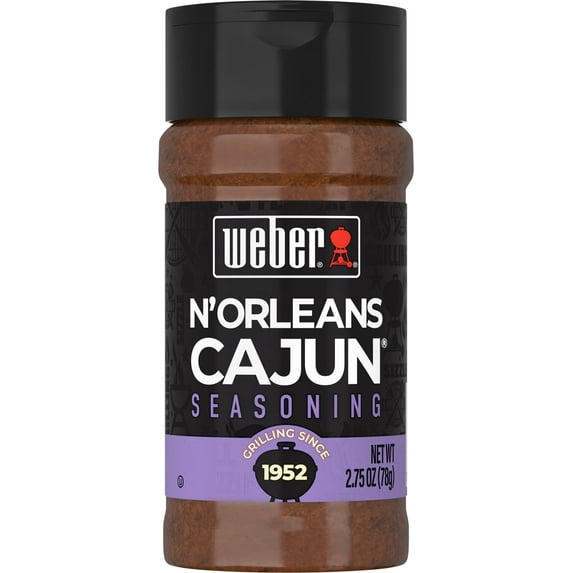 Weber N'Orleans Cajun Seasoning, MFF30 2.75 oz - Walmart.com