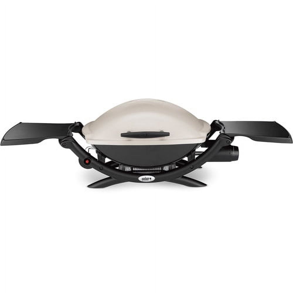 Weber Q 2200 1-Burner Portable Gas Grill, Titanium - Walmart.com