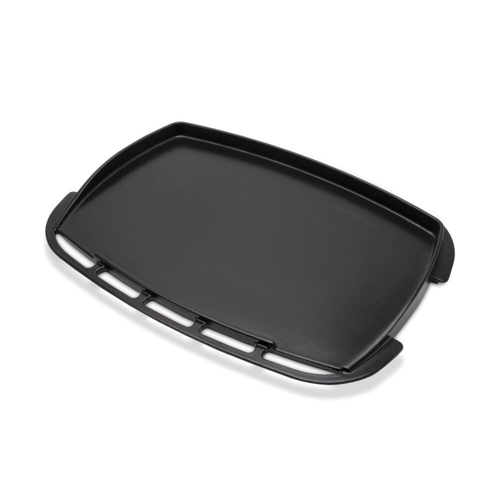 Weber Rectangular East to Clean Cast-Iron Grill Pan - Walmart.com
