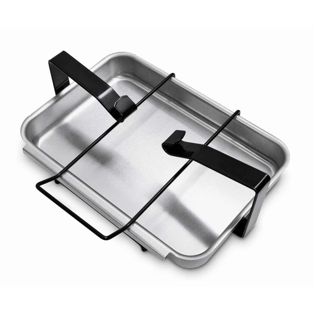 Weber Replacement Catch Pan and Holder, Porcelain Enamel - Walmart.com