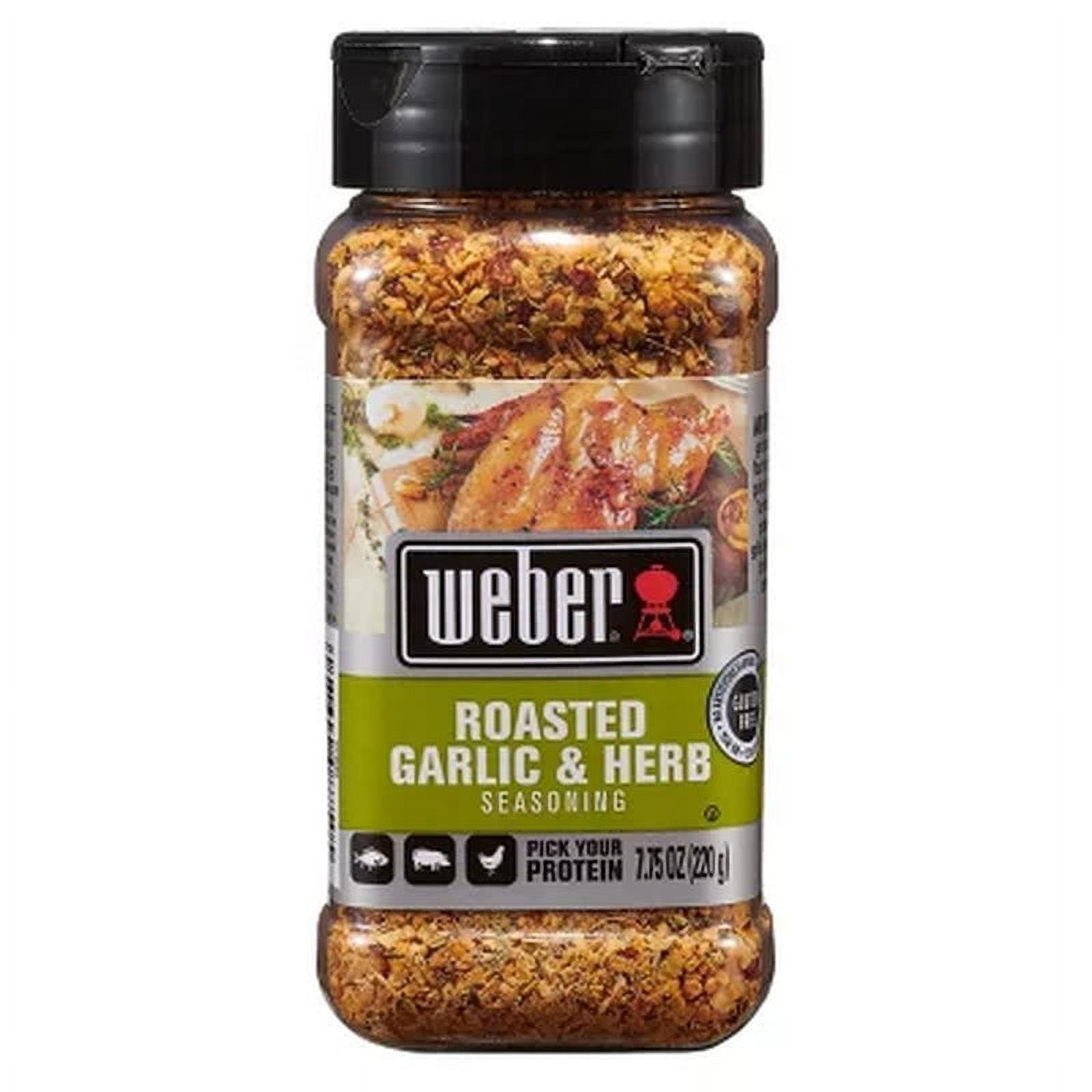 Weber Roasted Garlic and Herb Seasoning 7.75 Oz. - Walmart.com