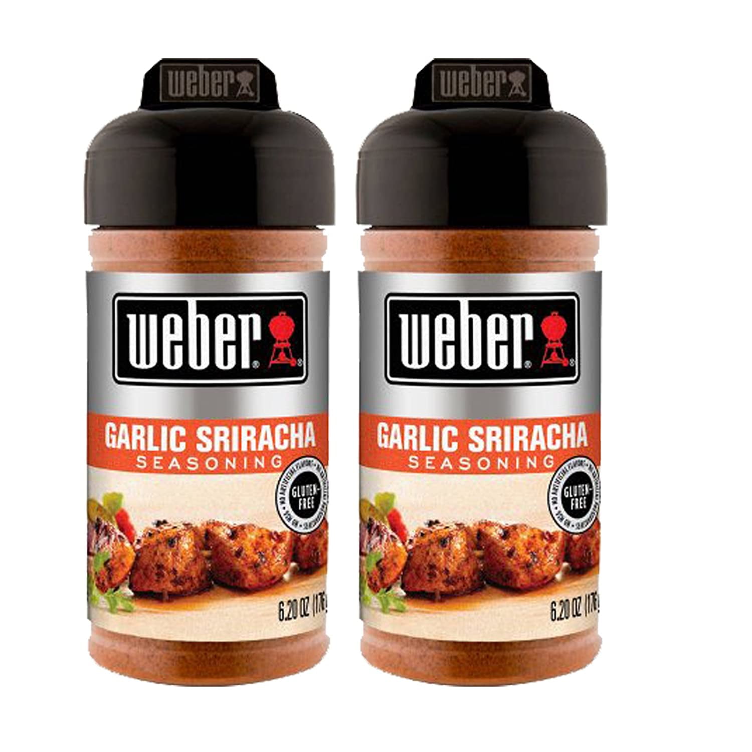 Weber Seasoning, Garlic Sriracha, 6.2 Ounce (Pack of 2) - Walmart.com