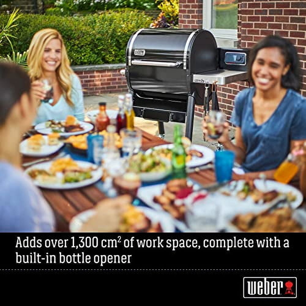 Weber SmokeFire Folding Side Table, Silver - Walmart.com