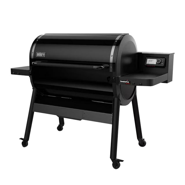 Weber SmokeFire Sear Plus ELX6 Premium Wood Fired Pellet BBQ Grill w ...