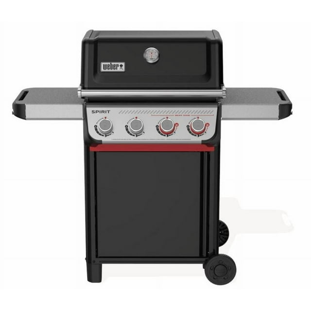 Weber Spirit E-425 4 Burner Black Liquid Propane Gas Grill - Walmart ...