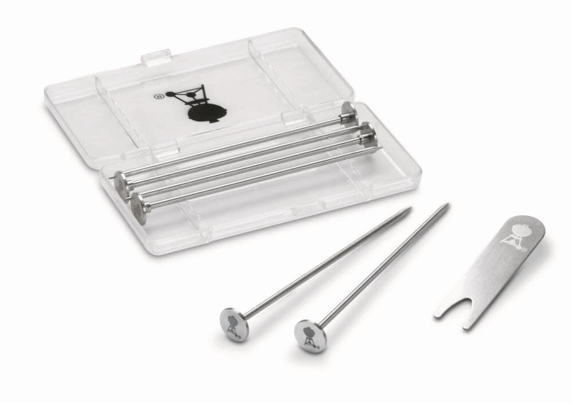 Weber, Stainless Steel Potato Nails Set, 6pk, Includes removal tool ...