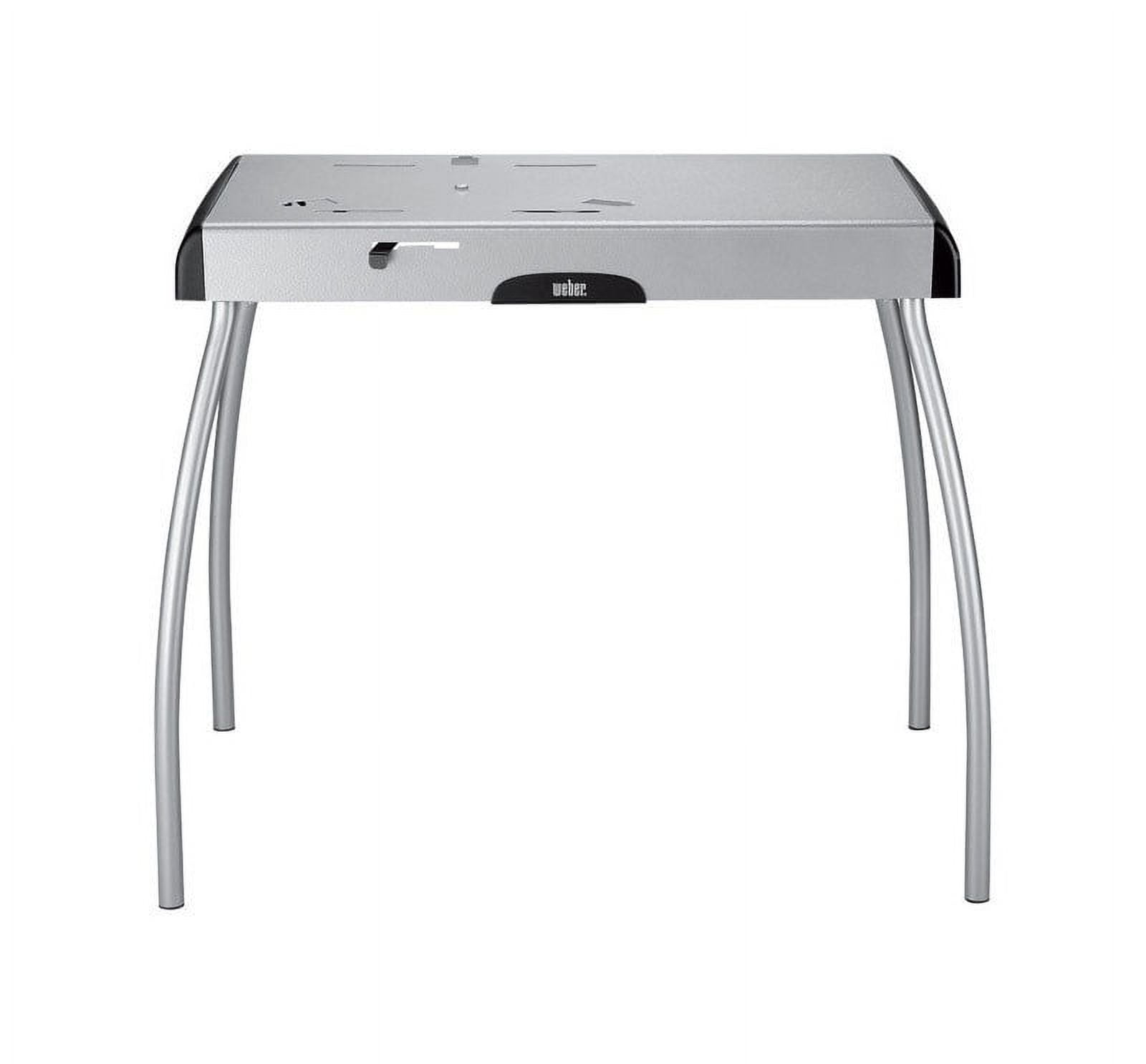 Weber-Stephen Products 7445 Portable Charcoal-Grill Table, For Smokey ...