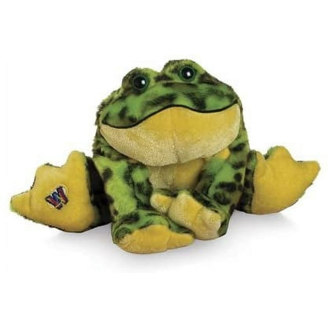 Webkinz Lil'Kinz - Bullfrog Plush Green & Yellow Frog (No Webkinz Code ...
