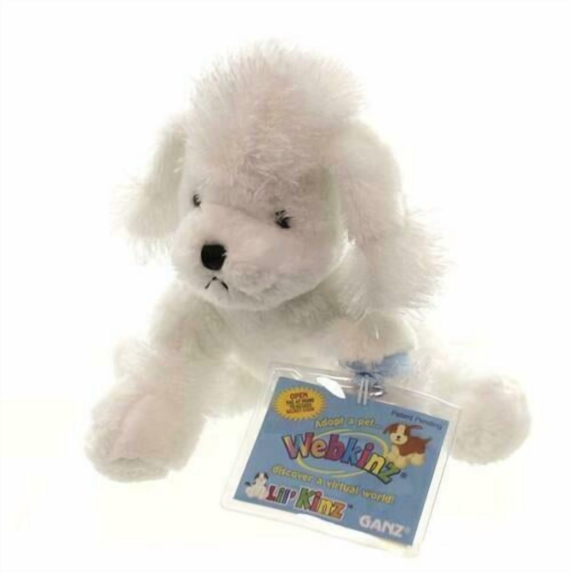Webkinz Lil'Kinz - White POODLE (6.5" Plush)(NEW WITH SEALED CODE ...